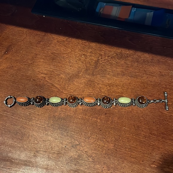 QVC | Jewelry | Qvc Artisan Crafted Sterling Silver Amber Quartzite ...